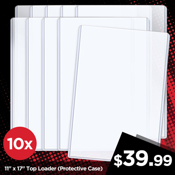 11" X 17" TOPLOADER (10 PER PACK) | Wizyakuza.com