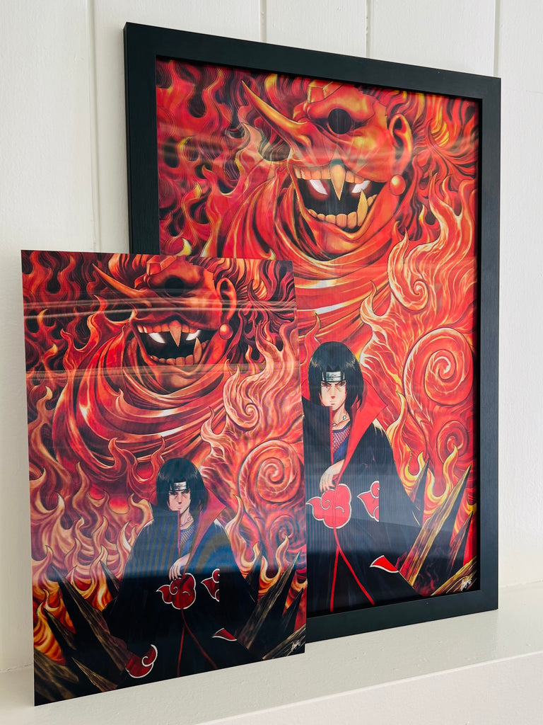 3D Triple Transition [The Perfect Susanoo] Lenticular Print [GIANT ...
